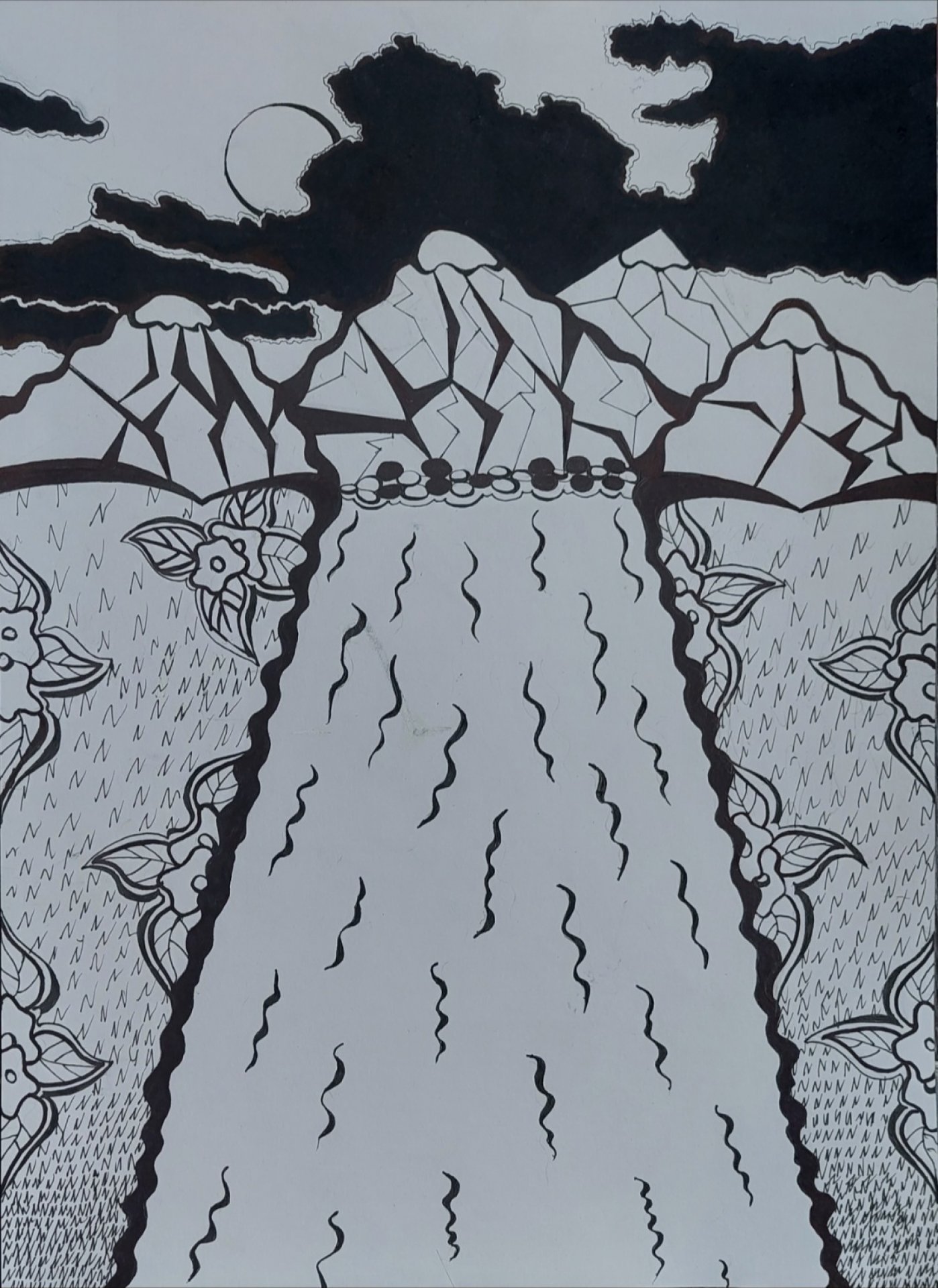 My native land Drawing - Mariya Rudenko - Jose Art Gallery