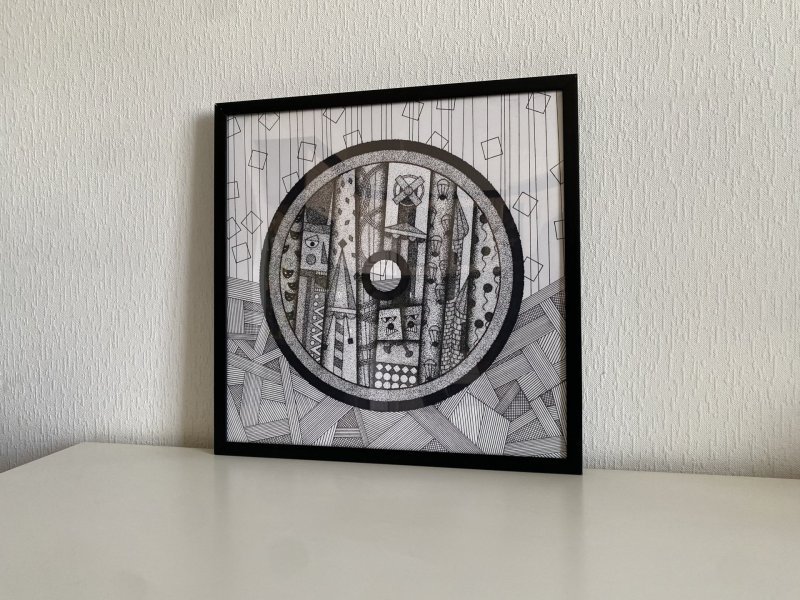 Attraction (VIP) Drawing - #artdjartem - Jose Art Gallery