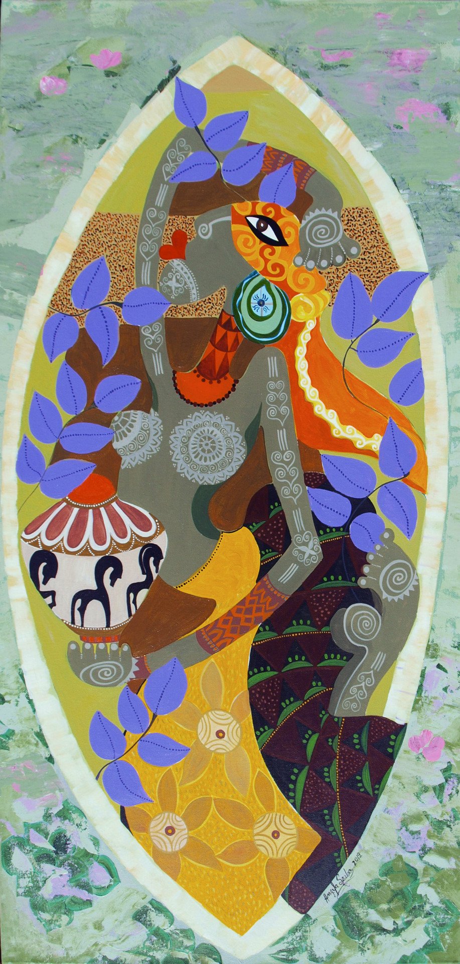 Afloat Painting by Angela Szabo - Jose Art Gallery