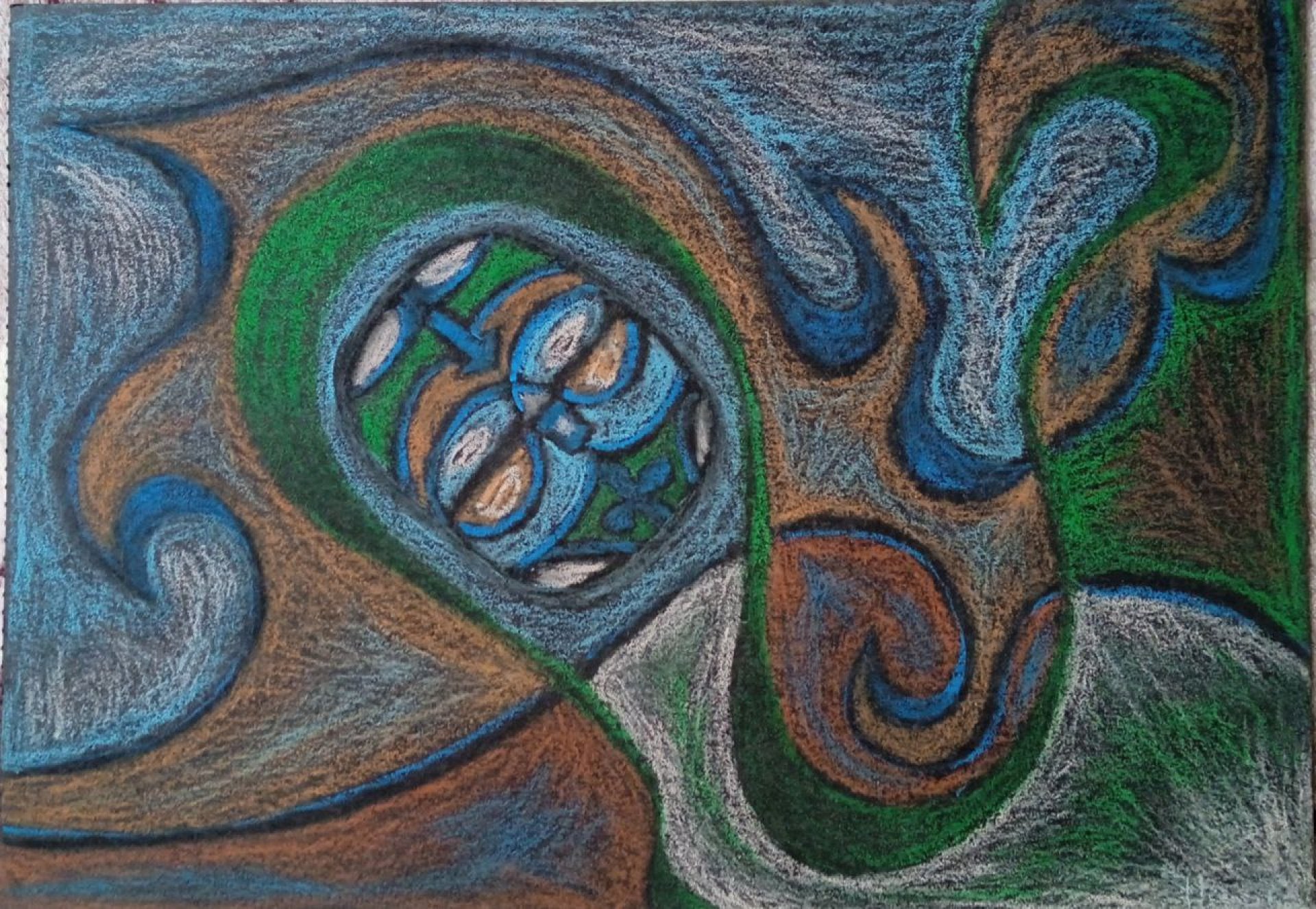 Ancient mask Painting by Nana - Jose Art Gallery