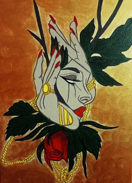 False: Feeling One's Own Illusion Drawing - Manita