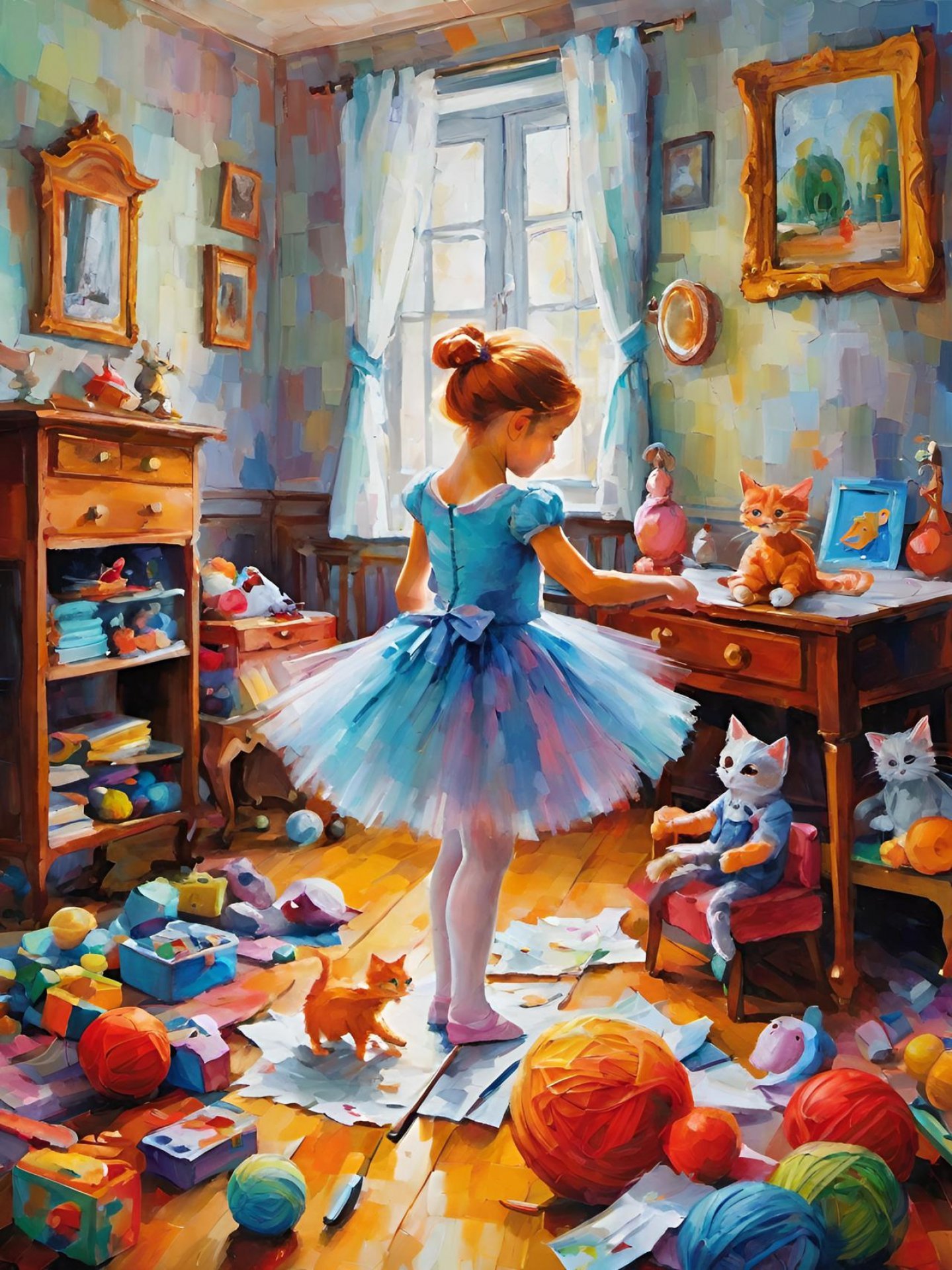 Graceful Moments of Happiness and Dance Digital Art - MeaHau