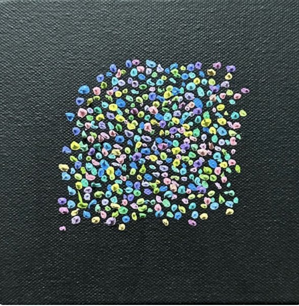 MICRO-MINIATURE 8 Painting by Gleb Skubachevsky