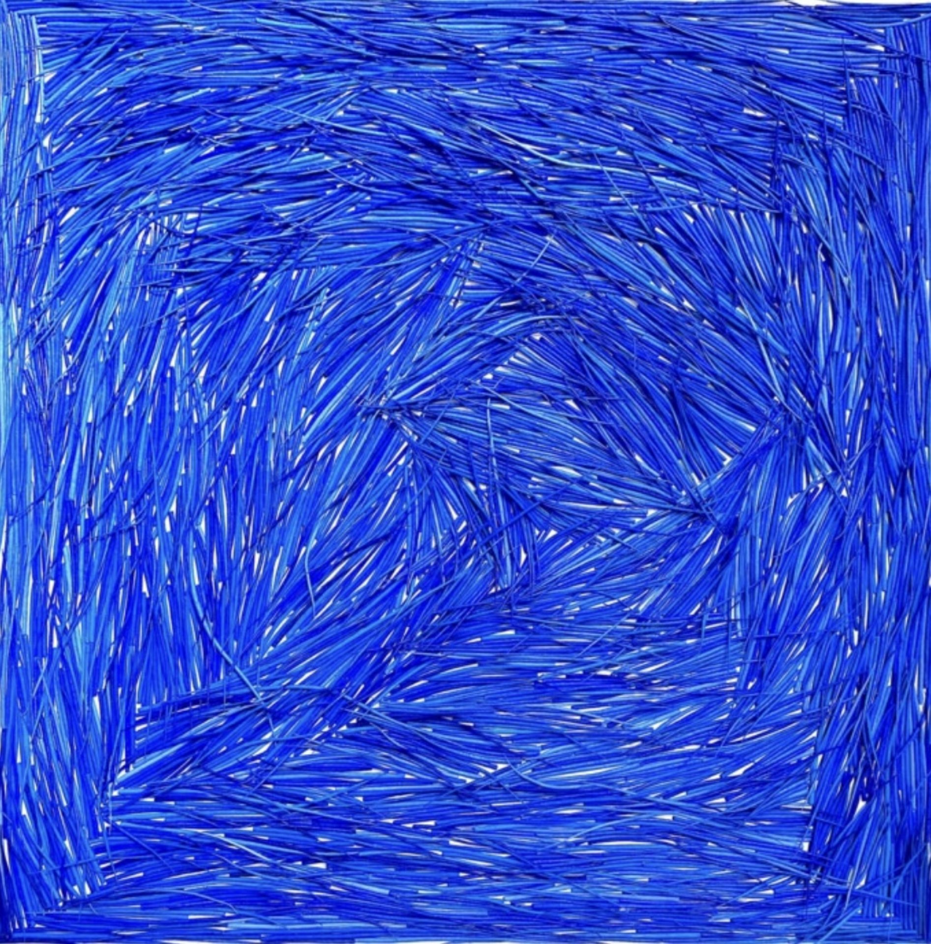 BLUE Drawing - Gleb Skubachevsky - Jose Art Gallery