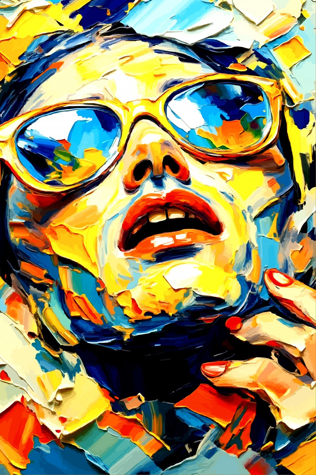 Masa de visión femenina Arte digital - Viktor Levchenko