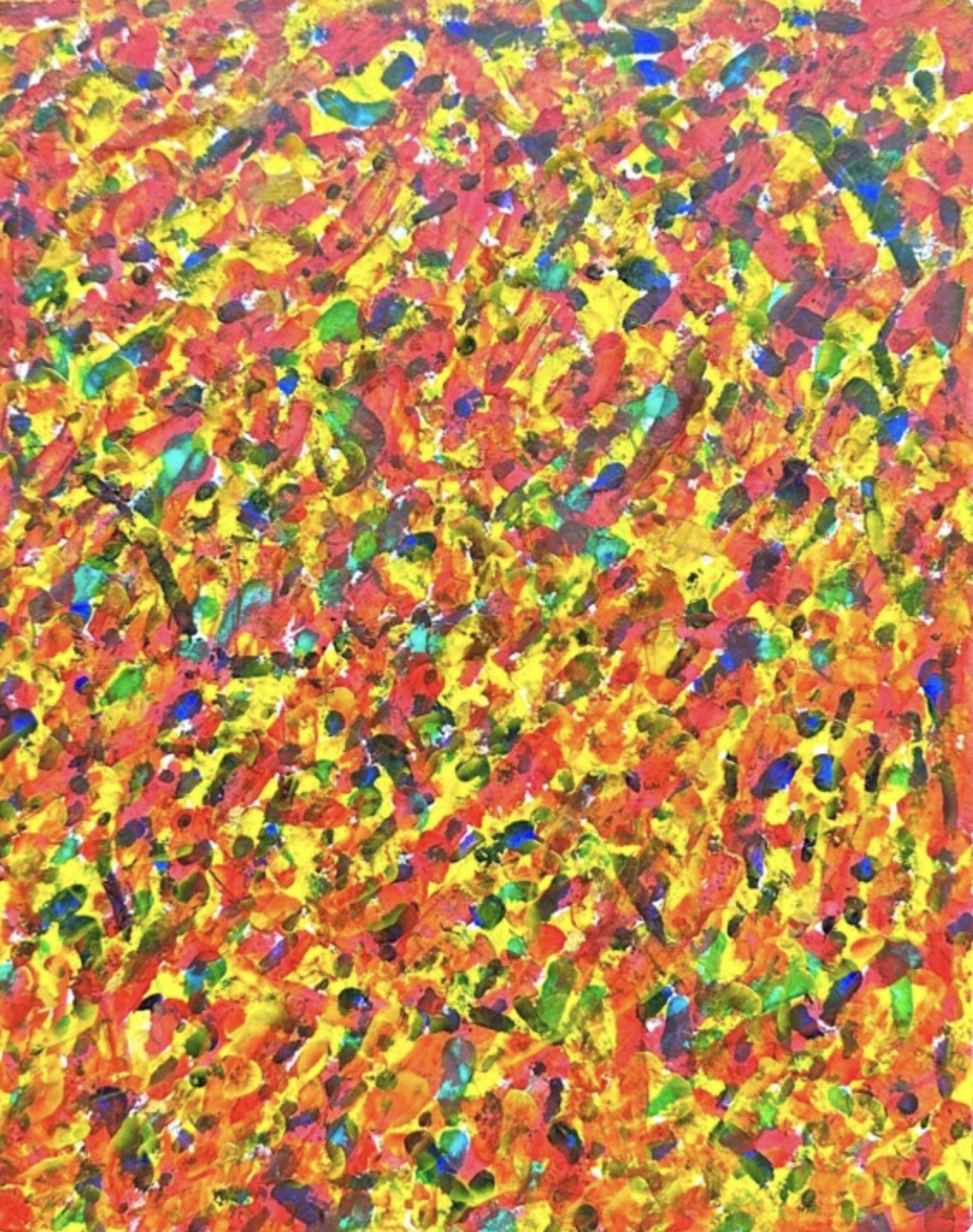 GRAPHICS EXPERIMENT 20 Painting by Gleb Skubachevsky