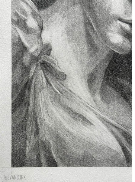Themis: Blind Justice Painting by Yana Evans