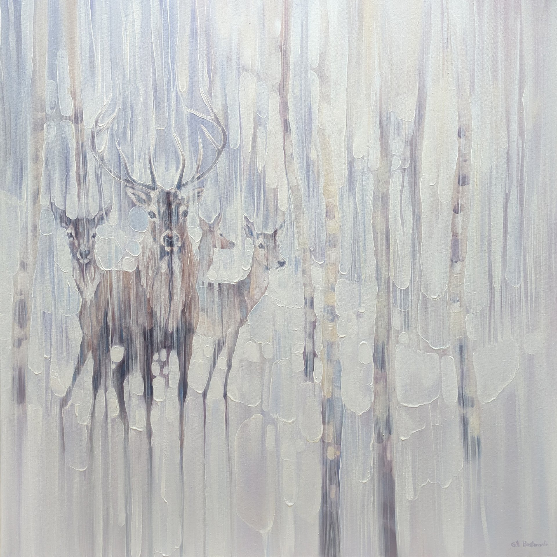 The Spirit Guides Painting by Gill Bustamante