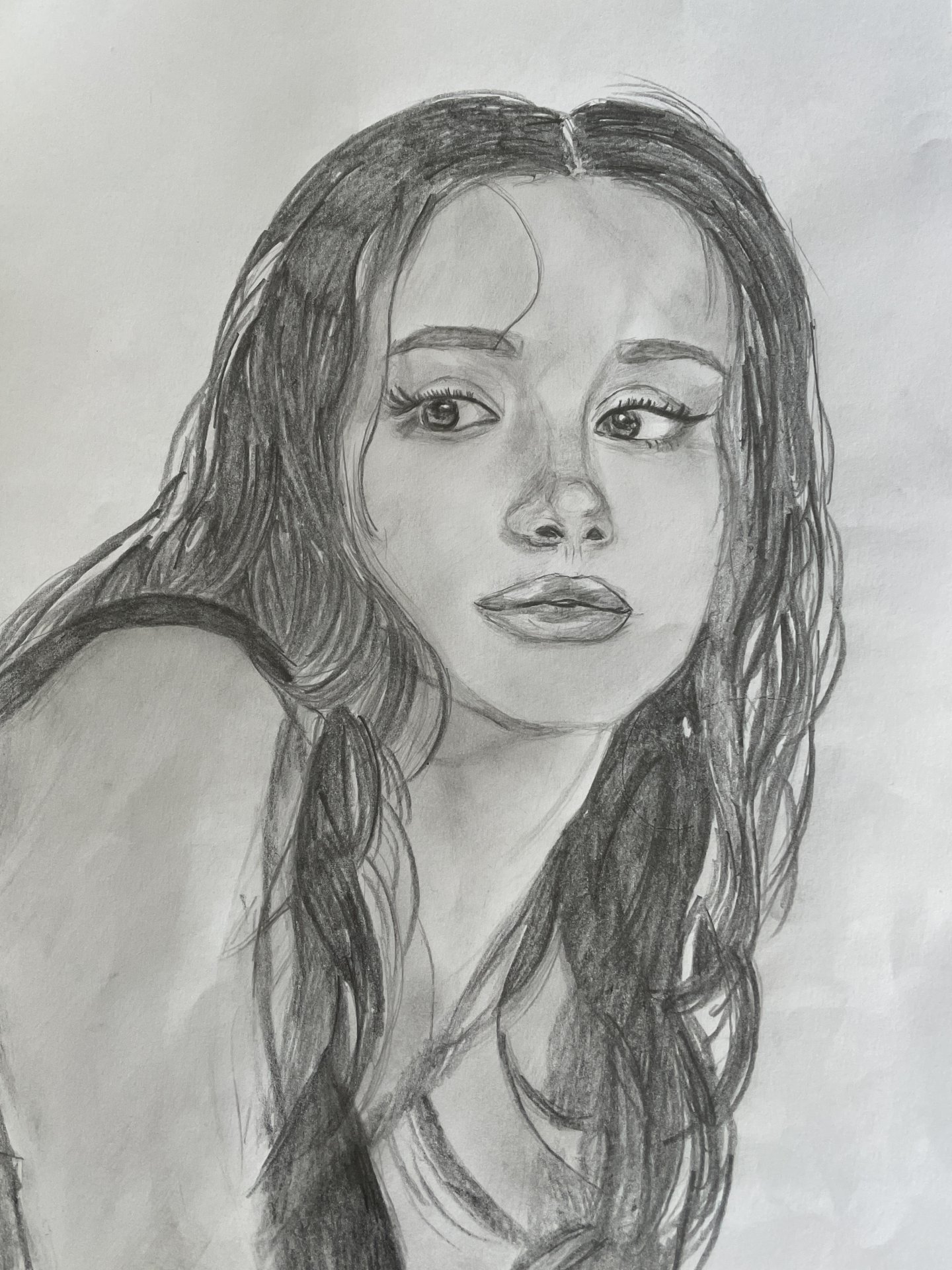 Whispers of Innocence Drawing - Alana woods