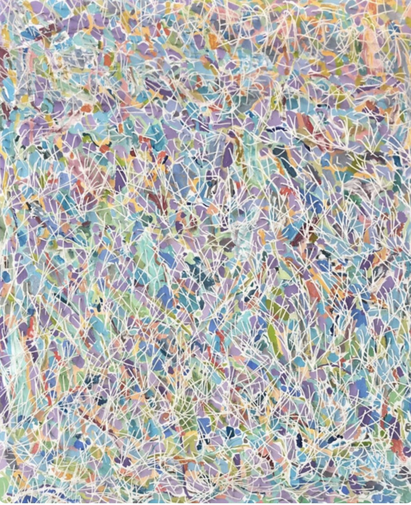 LIFE FORM 3 Painting by Gleb Skubachevsky - Jose Art Gallery