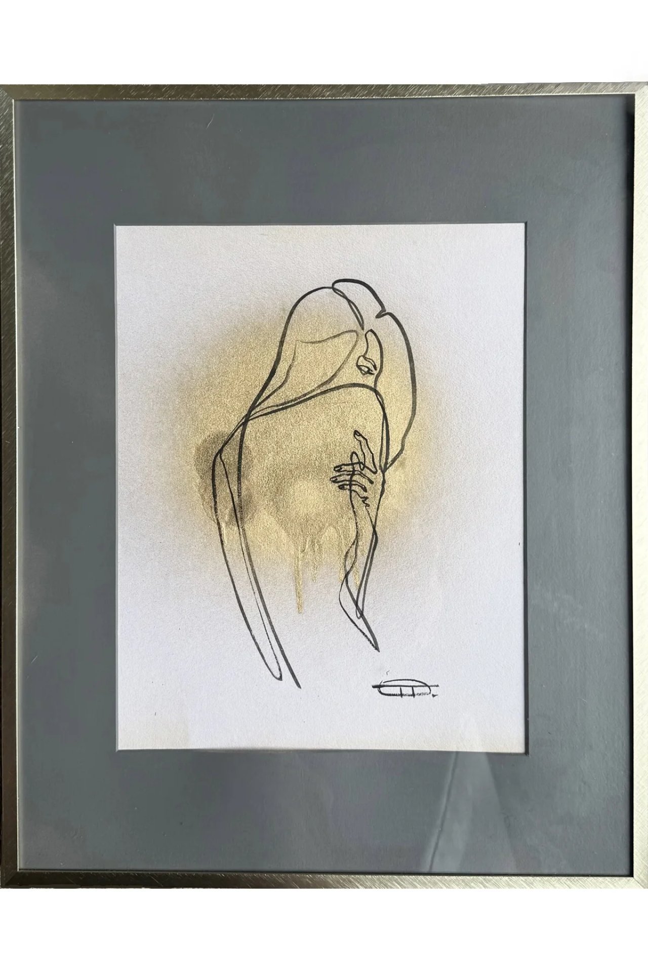 THE WOMAN'S BACK Painting by Olga Pavlova - Jose Art Gallery