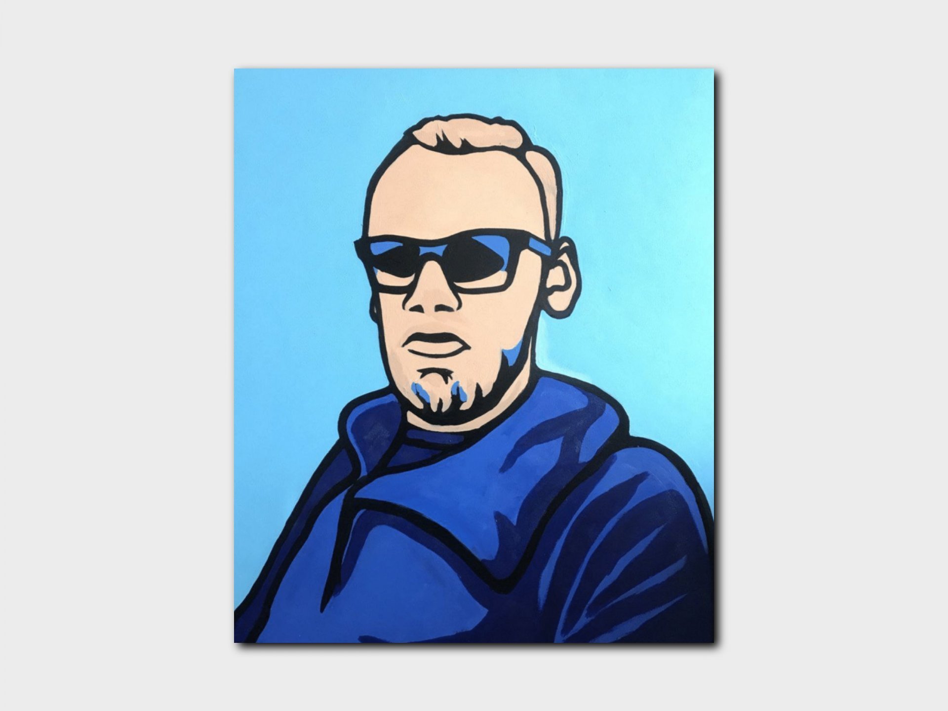 Self-portrait Painting by Alexandr Zaikin - Jose Art Gallery