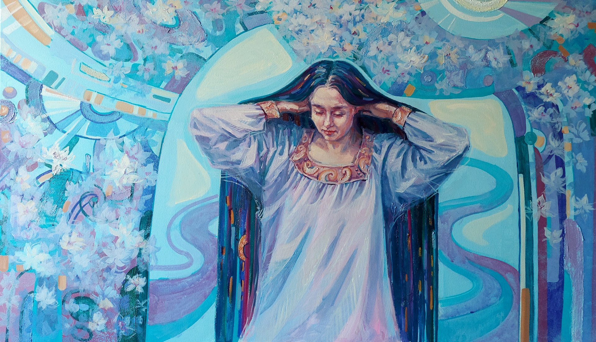 Awakening Painting by ANGELINA - Jose Art Gallery