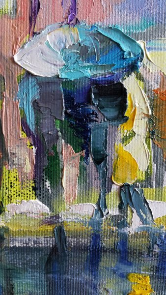 Rome Colosseum Evening Painting by Viktoria Lapteva