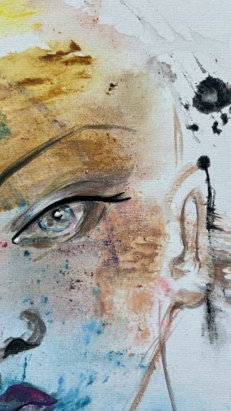 Silence Painting by Katerina Anchugova - Jose Art Gallery