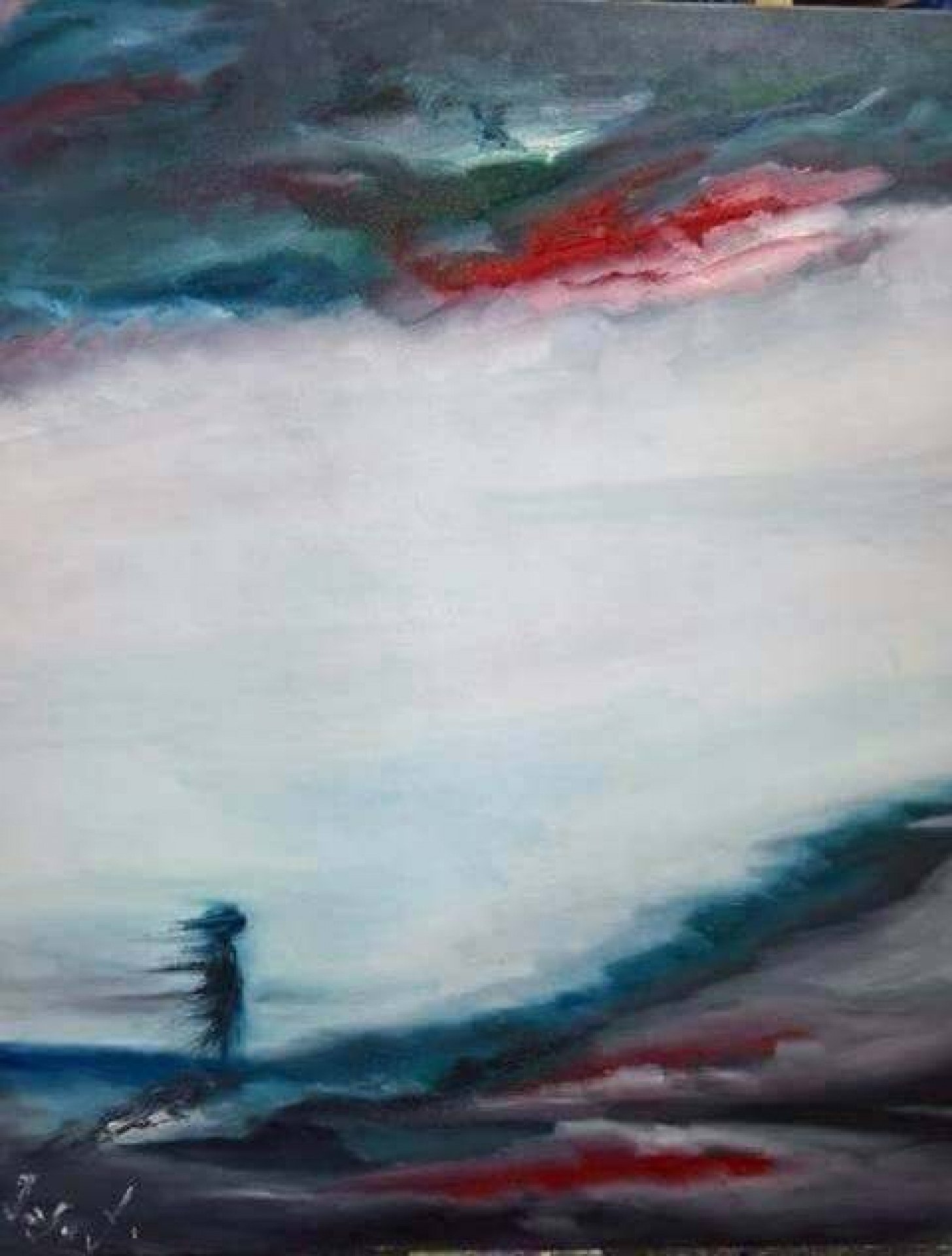 Gone Girl Painting by Maka Kvartskhava - Jose Art Gallery