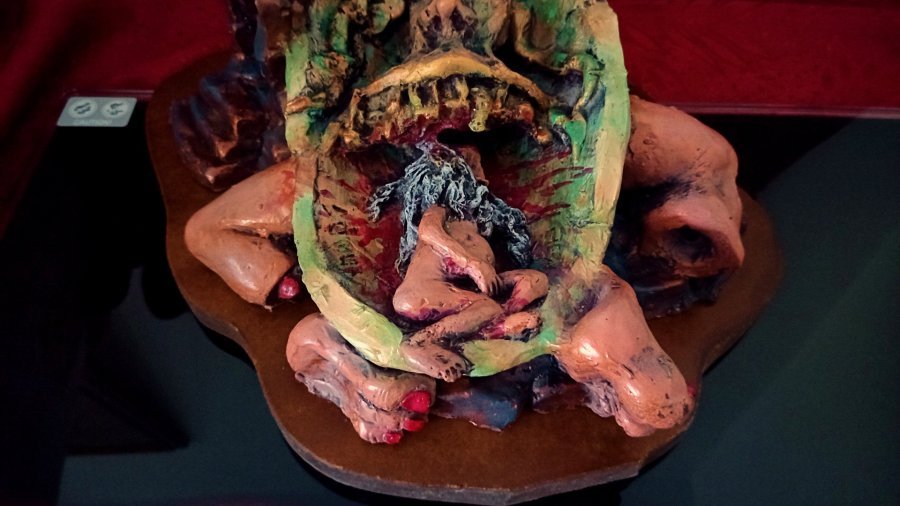 BIRTH OF DEATH Sculpture - ANGEL PIANGELO - Jose Art Gallery