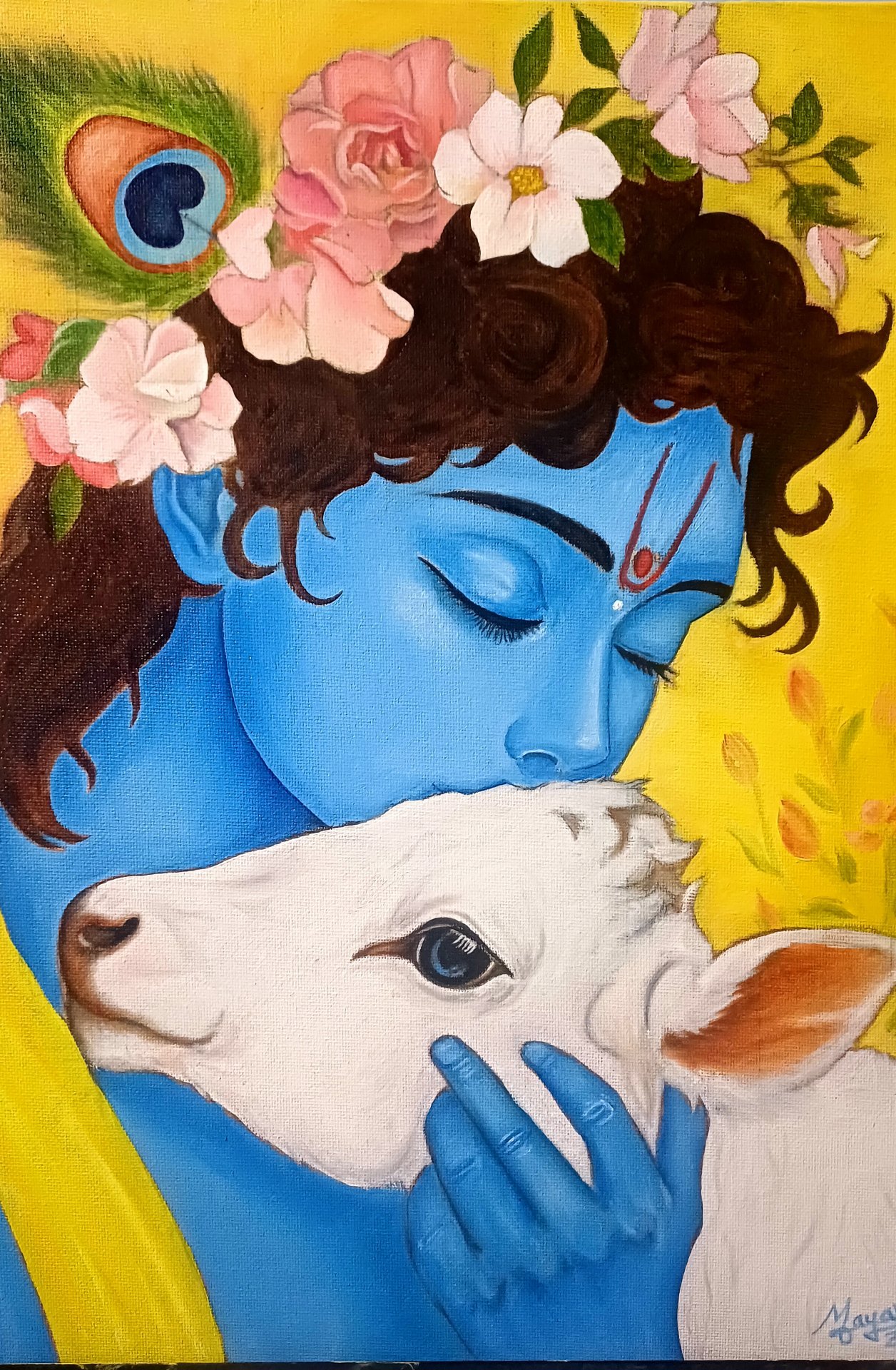 The Eternal Guardian Painting by Mayank kumar