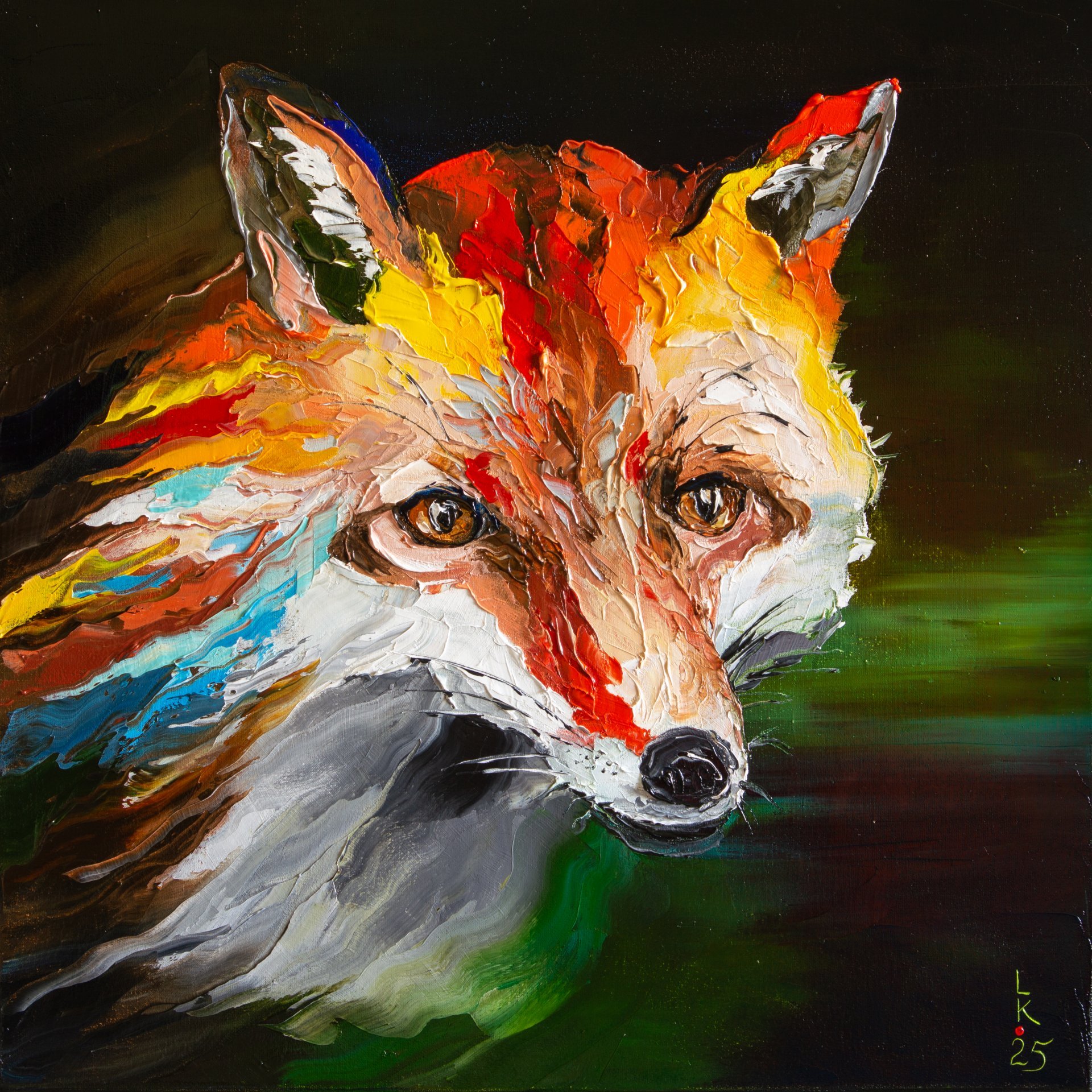 Motion and Stillness Painting by Liubov Kuptsova