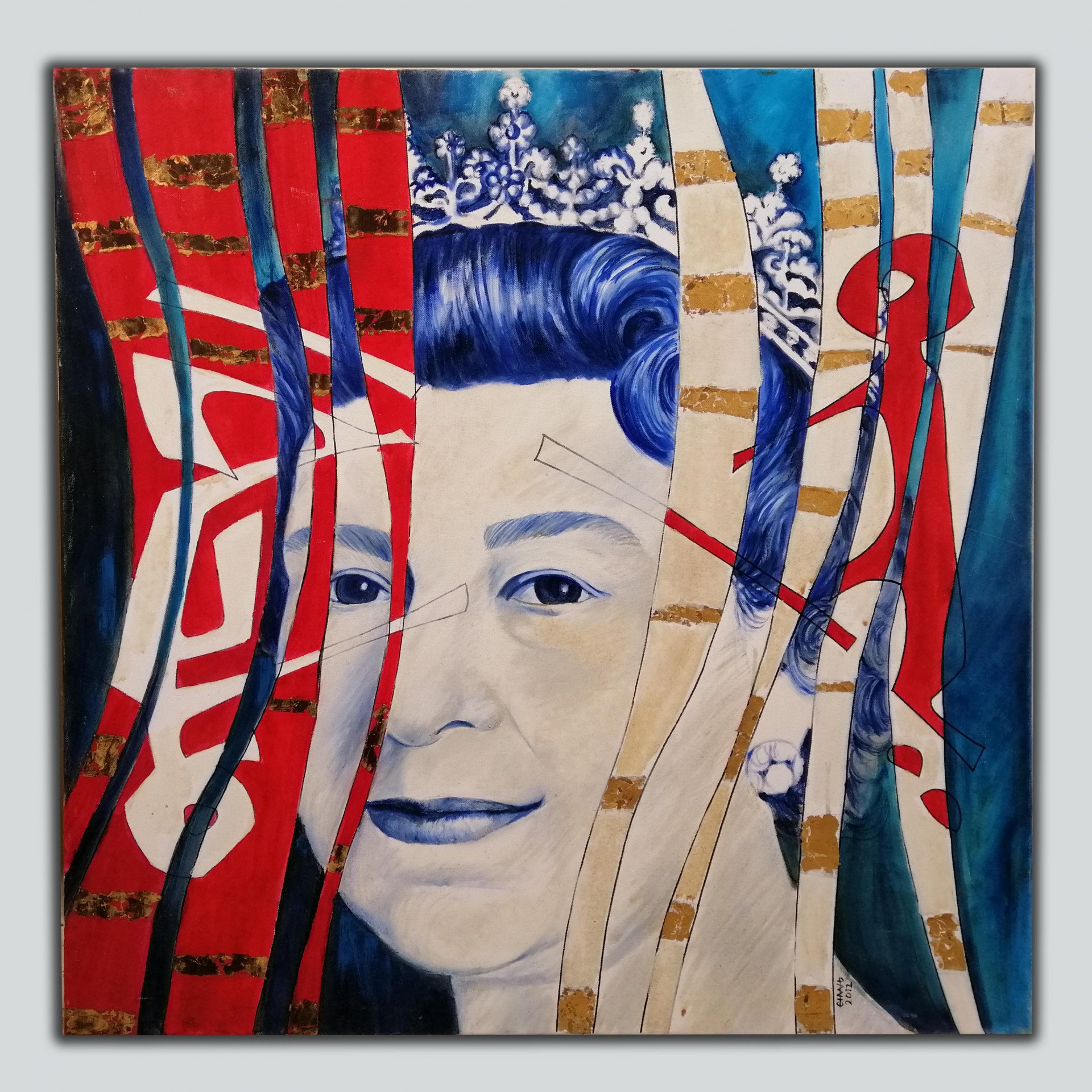 The Queen Painting by charbel abi wardeh - Jose Art Gallery