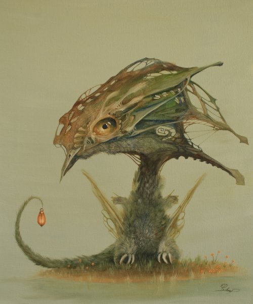 Moth Painting by Ed Schaap - Jose Art Gallery