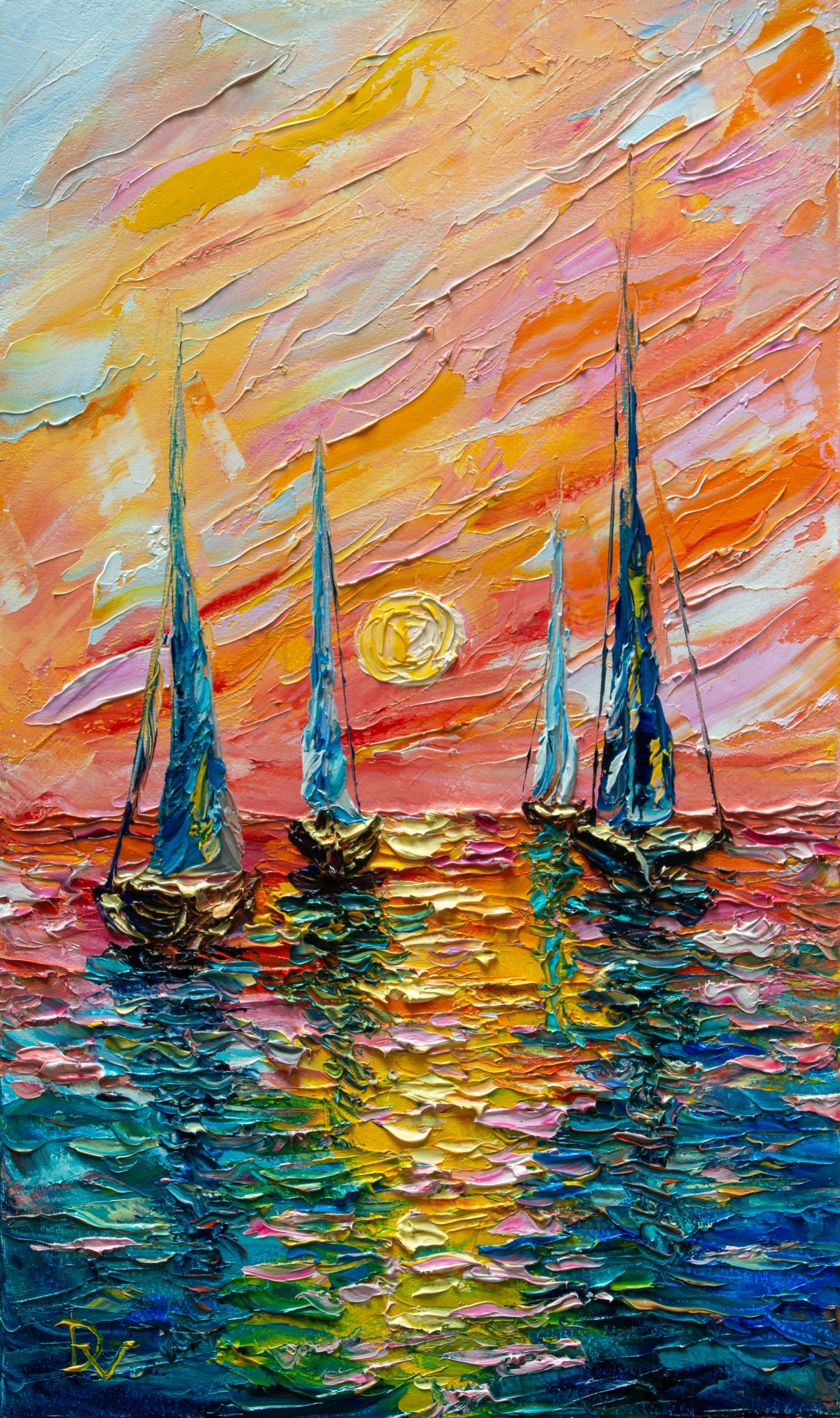 Winds of Freedom Painting by Vladyslav Durniev