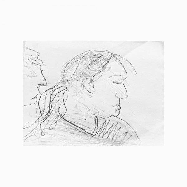 Sketch Drawing - Irfan Ajvazi - Jose Art Gallery