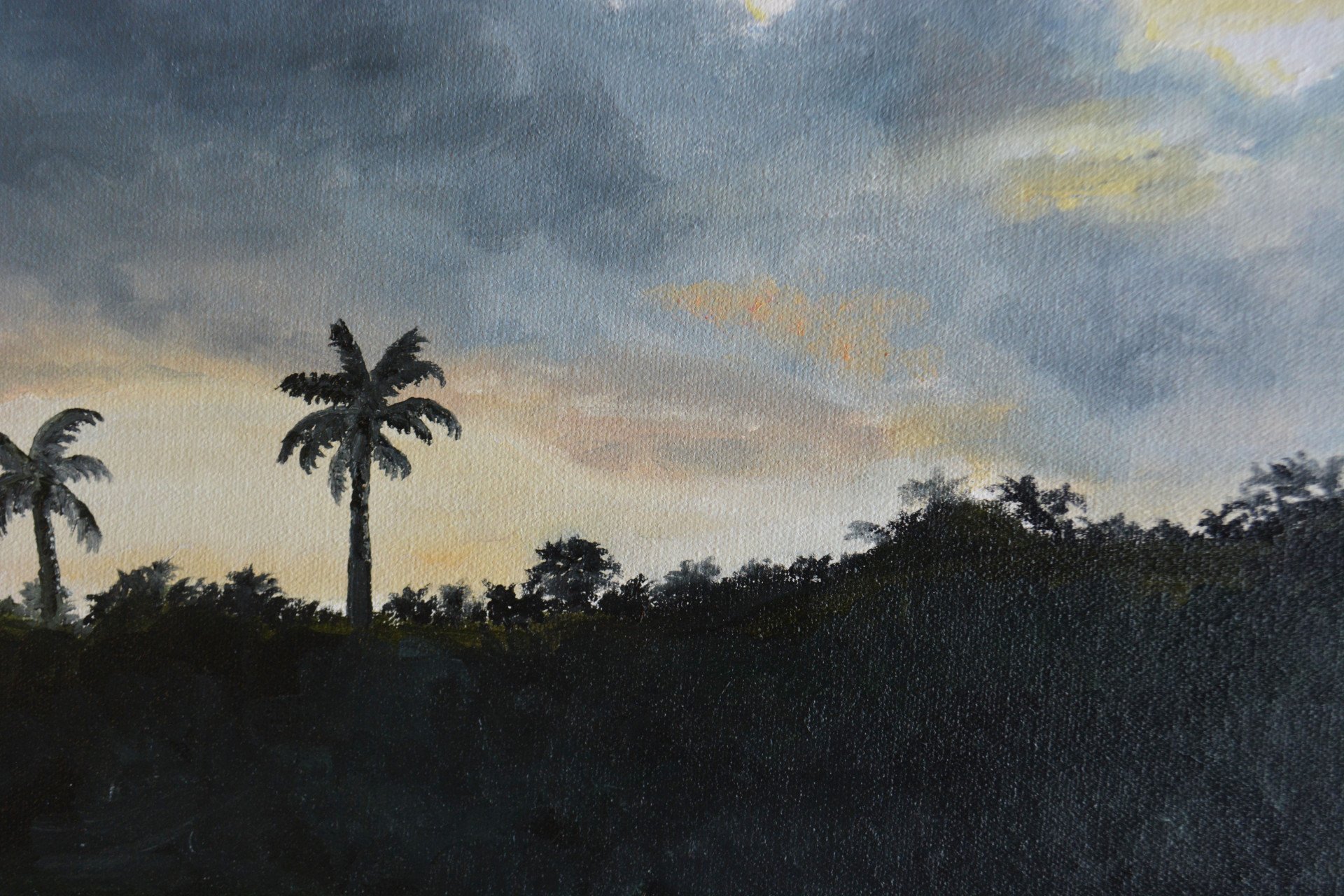 Florida Creek Painting by Brad Thomas - Jose Art Gallery