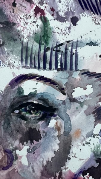 A long way Painting by Katerina Anchugova - Jose Art Gallery