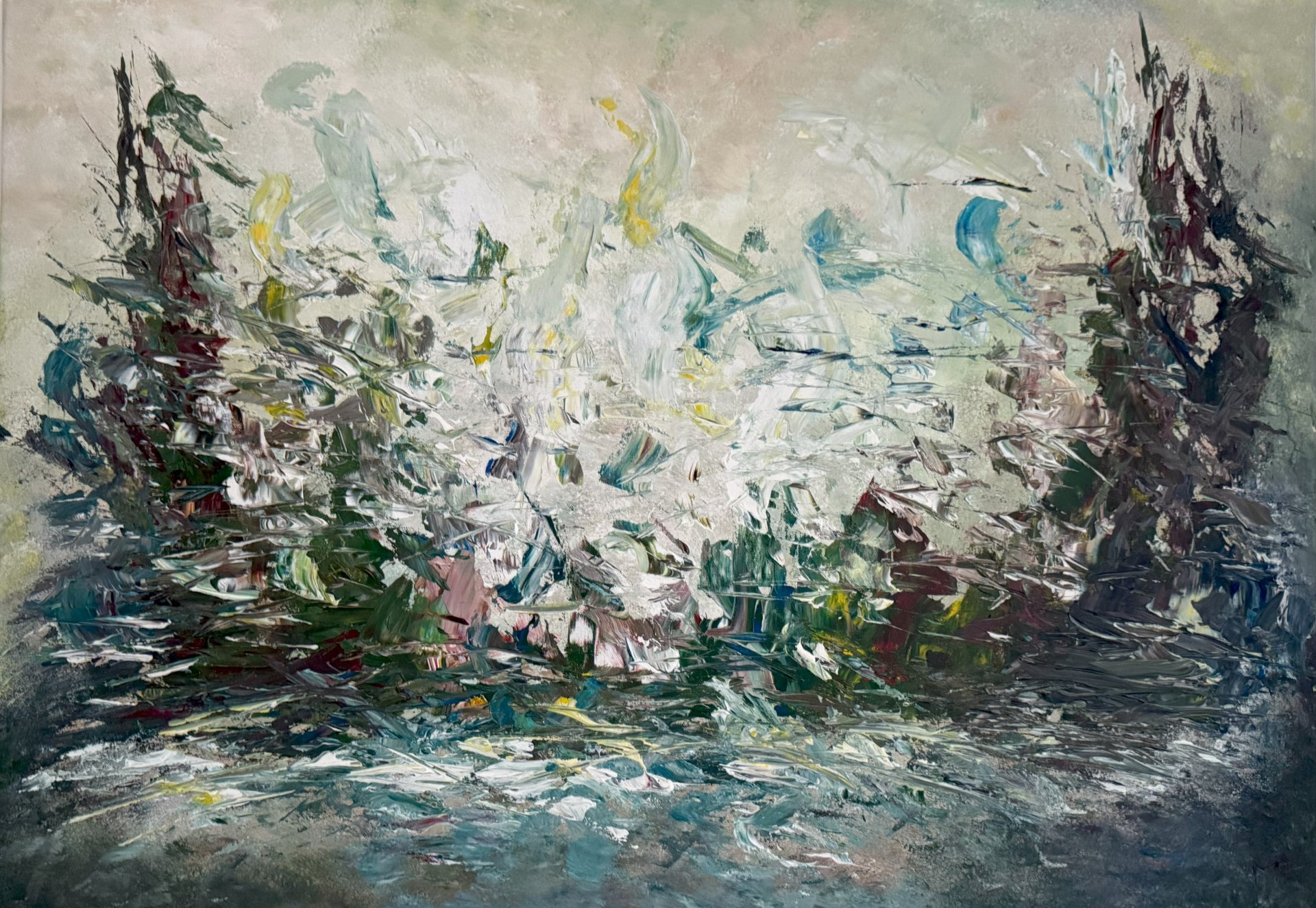 Blur Painting by Maria Reitgruber - Jose Art Gallery