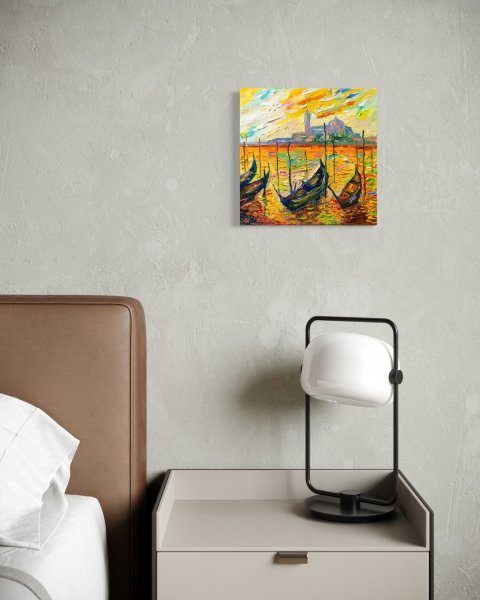 Venetian Colors Painting by Vladyslav Durniev