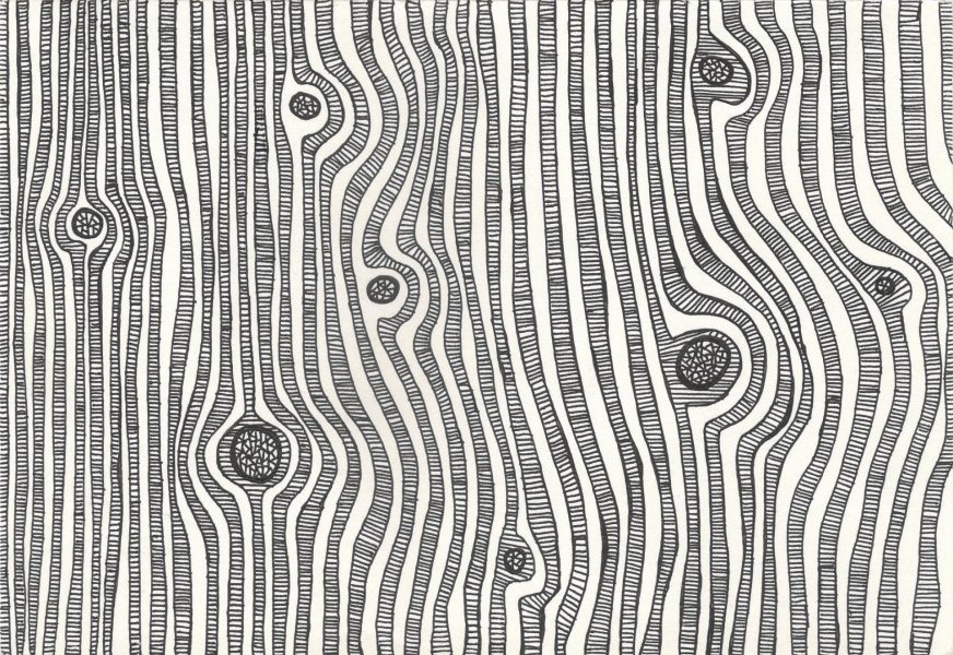 GRAPHIC TRIFLES Drawing - Robert Borynskyy