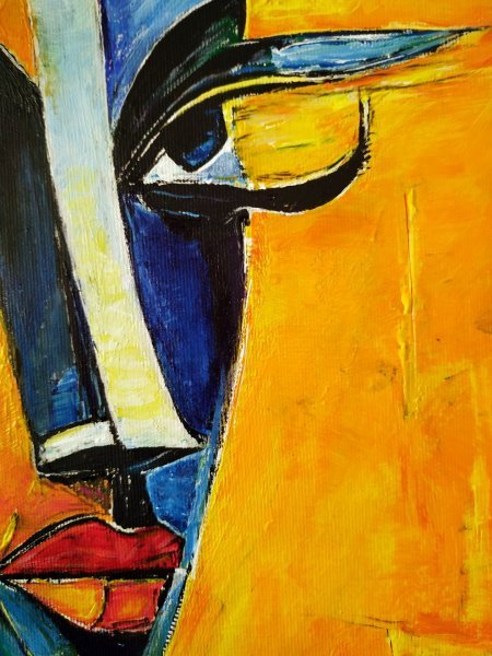 The Geometry of Gaze Painting by Alexander Aksyonov