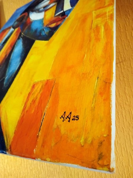 The Geometry of Gaze Painting by Alexander Aksyonov