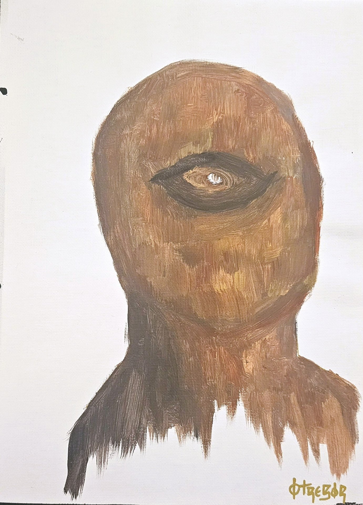 SINGLE EYE #4 Painting by OTREBOR - Jose Art Gallery