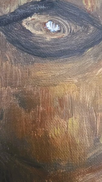 SINGLE EYE #4 Painting by OTREBOR - Jose Art Gallery