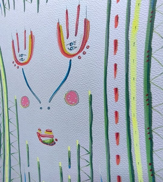 La Primavera Drawing - Ewa Dura - Jose Art Gallery