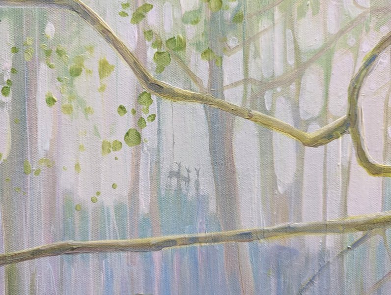 The Mother Tree Painting by Gill Bustamante
