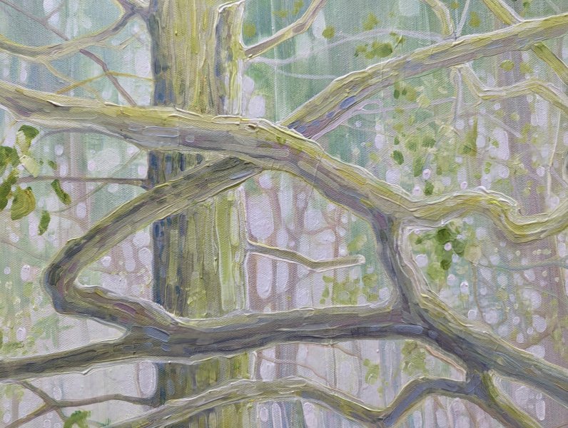 The Mother Tree Painting by Gill Bustamante