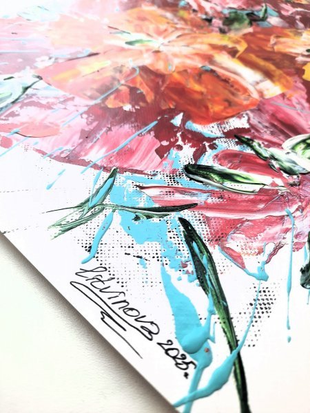 The Beauty of Flowers: Inspiration and Vitality Painting by Natalya ...