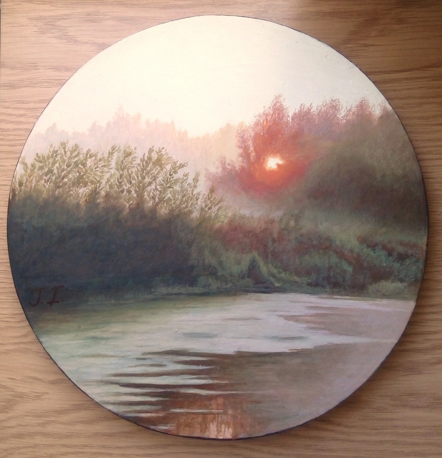 Outgoing heat Painting by Ivan Juckov - Jose Art Gallery