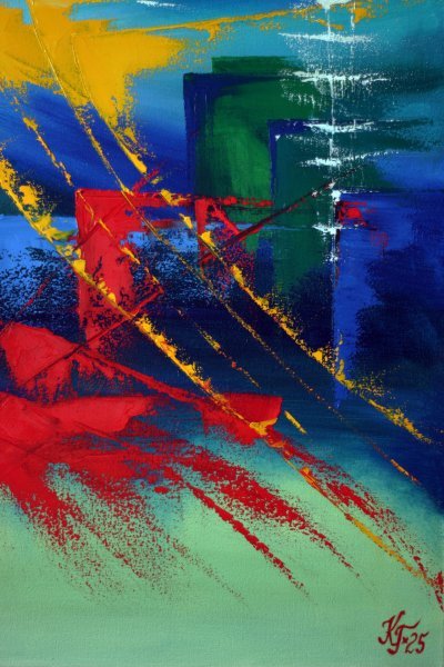 Dreams of Atlantis Painting by Tetiana Kushnirova
