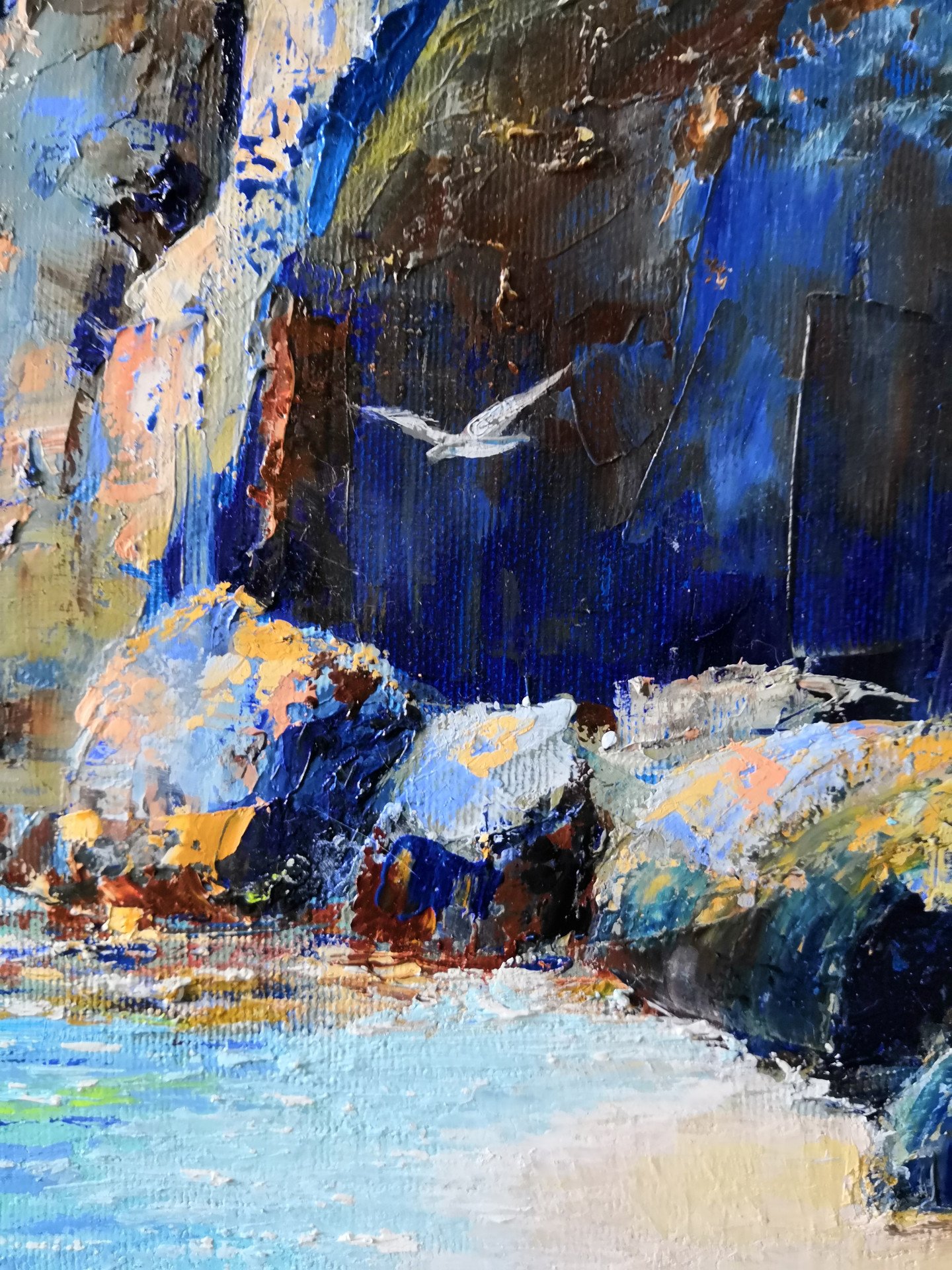 Bay Painting by Liudmyla Riabkova - Jose Art Gallery