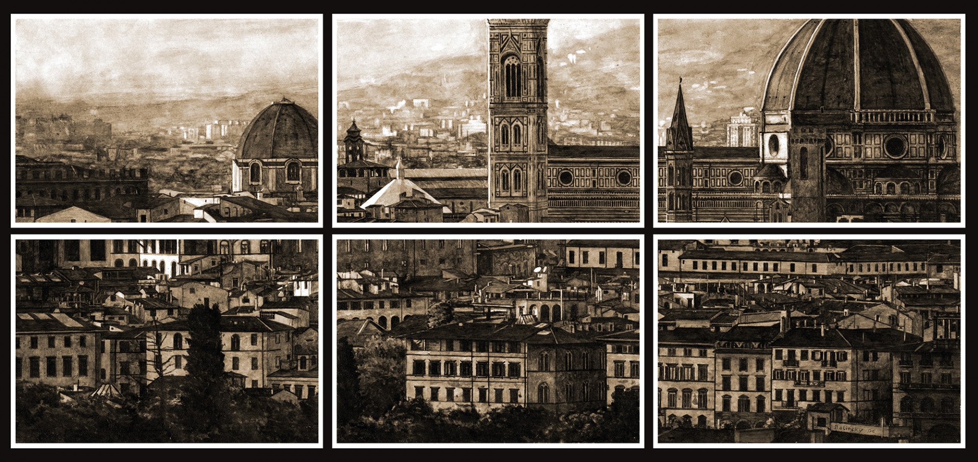 Firenze Drawing - Maks Belinsky - Jose Art Gallery