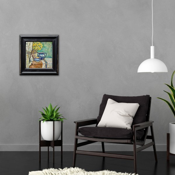 Still life with English porcel Painting by Ksenia Pіdhurska