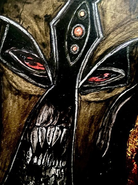 Infernal Crown Painting by MZNTRP - Jose Art Gallery