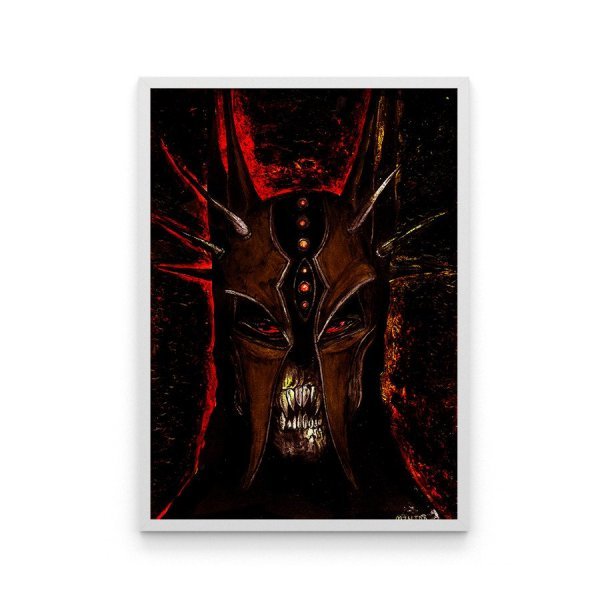 Infernal Crown Drawing - MZNTRP - Jose Art Gallery