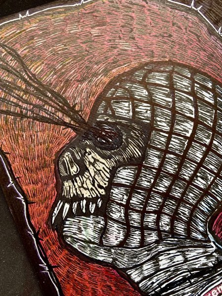 Supreme Parasite Drawing - MZNTRP - Jose Art Gallery