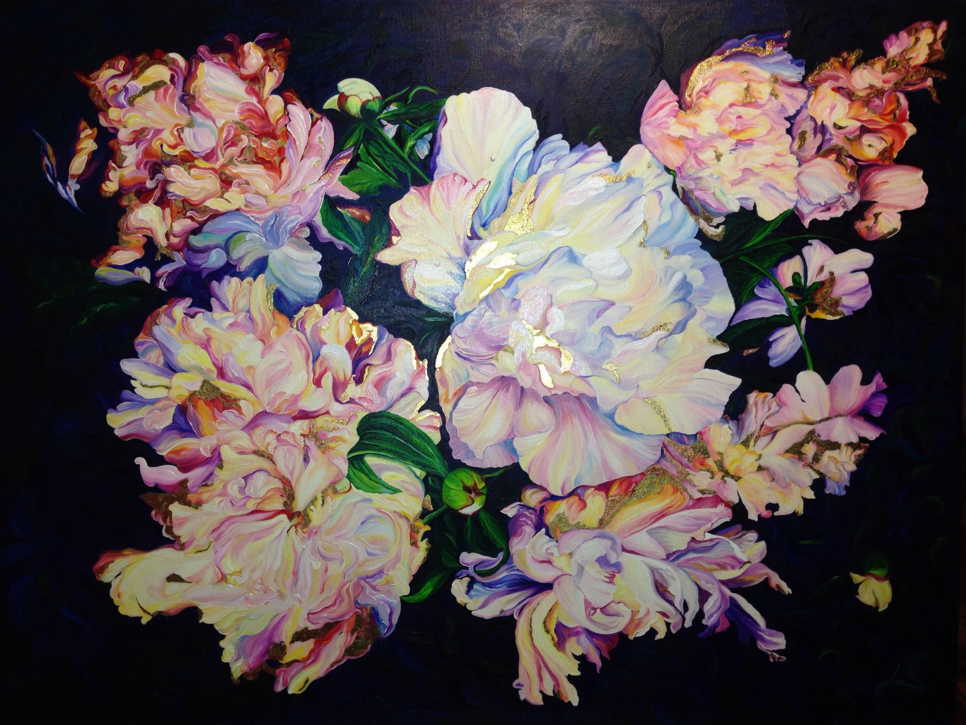 Beauty of withering Painting by Yuliia Masters