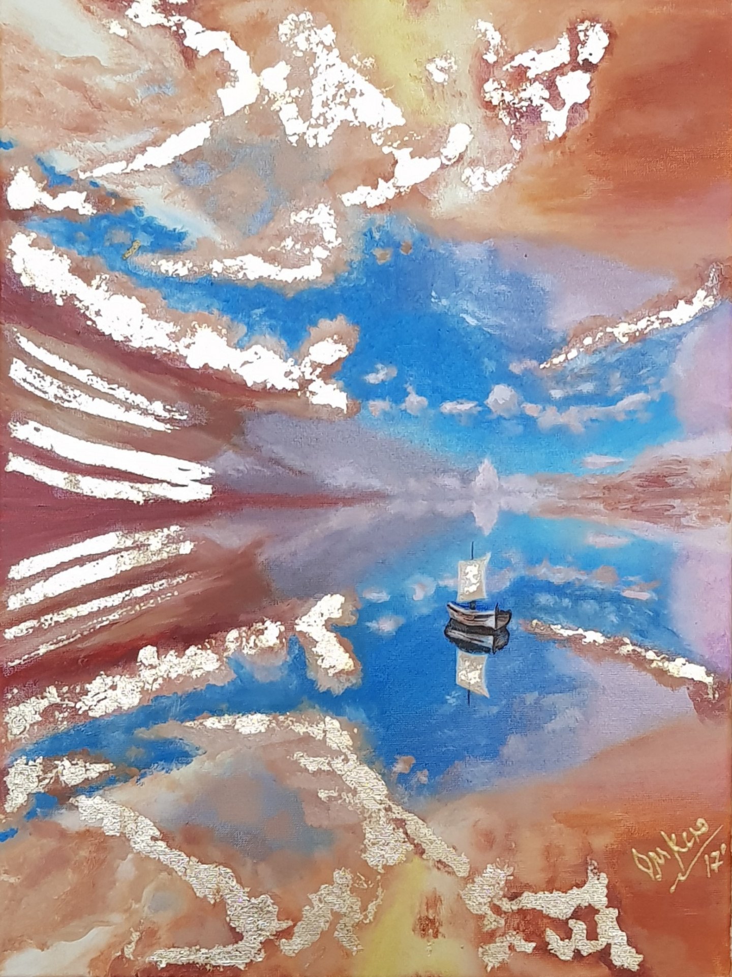 Sky Painting by Oksana Omelchenko - Jose Art Gallery